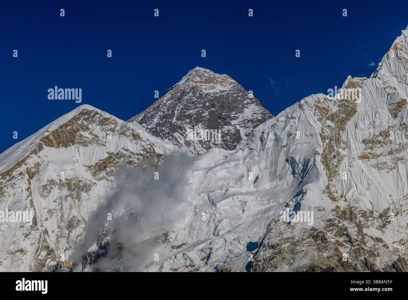 Everest summit, Chomolungma, Sagarmatha, Mount Everest in Himalaya ...