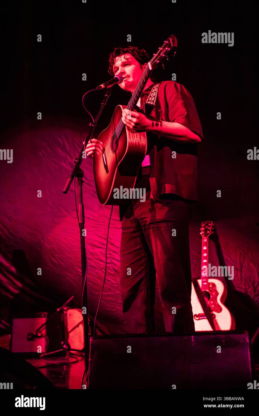 Milan Italy. 14th may 2025. The British singer-songwriter FINN FORSTER ...