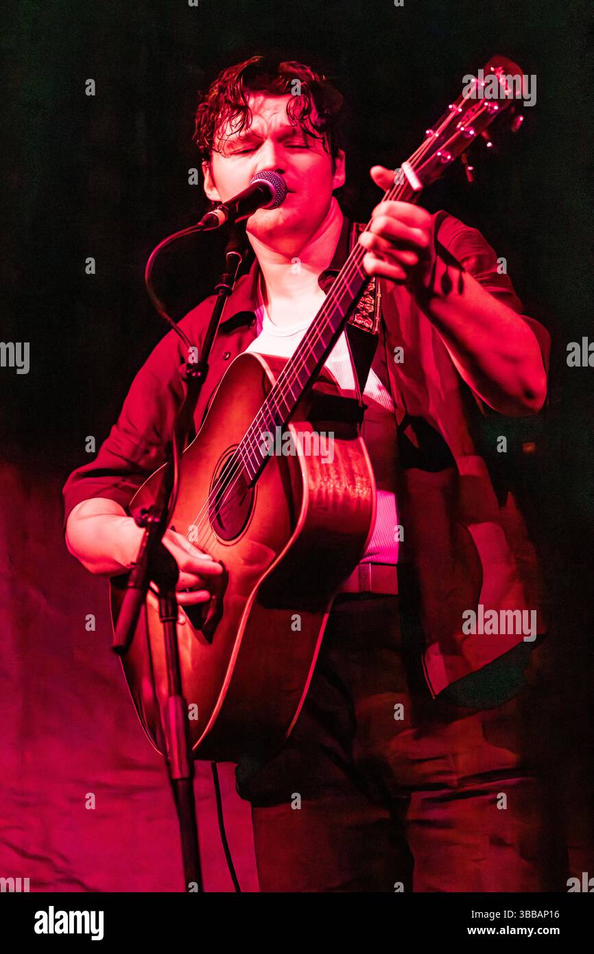 Milan Italy. 14th may 2025. The British singer-songwriter FINN FORSTER ...