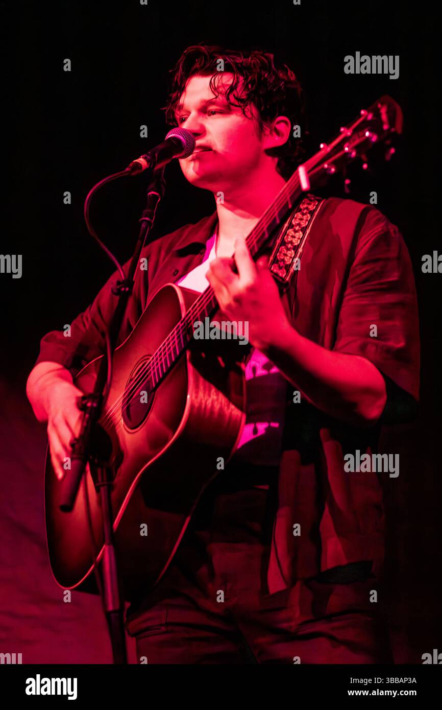 Milan Italy. 14th may 2025. The British singer-songwriter FINN FORSTER ...