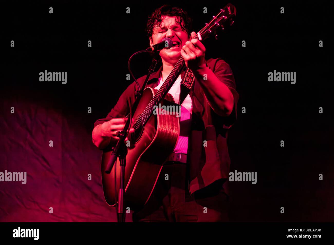 Milan Italy. 14th may 2025. The British singer-songwriter FINN FORSTER ...