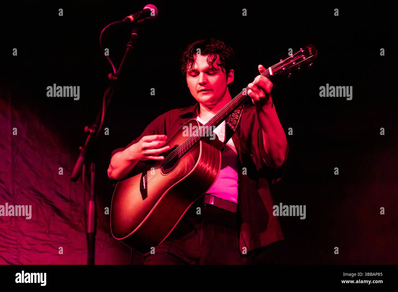 Milan Italy. 14th may 2025. The British singer-songwriter FINN FORSTER ...