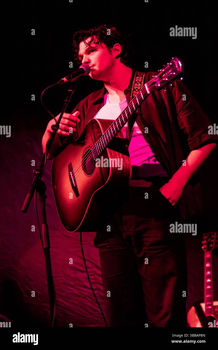 Milan Italy. 14th may 2025. The British singer-songwriter FINN FORSTER ...