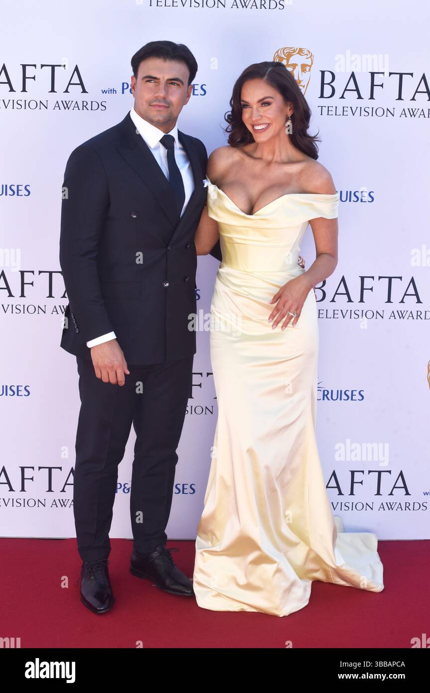 11 May 2025. London UK. Ercan Ramadan & Vicky Pattison at the 2025 ...