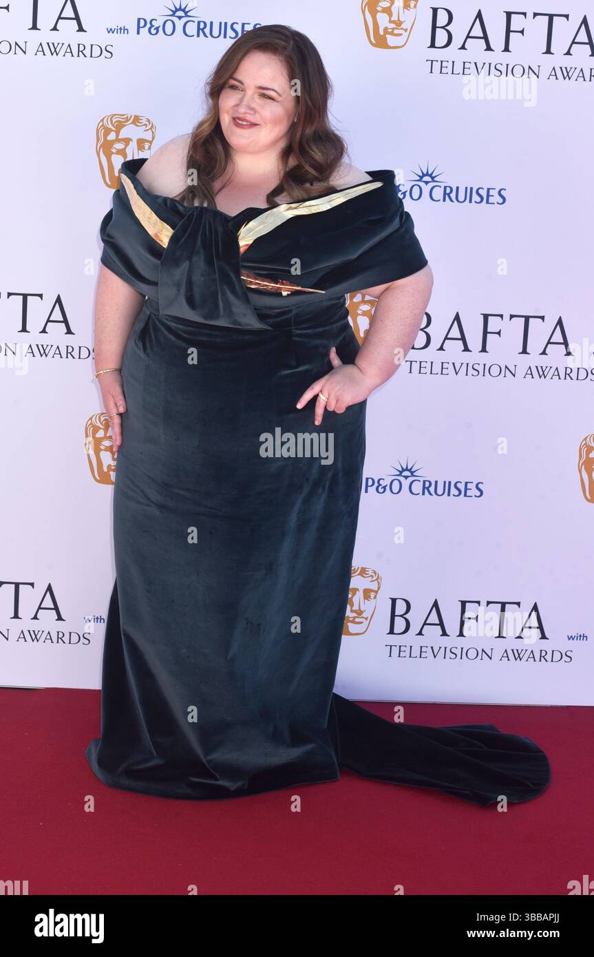 11 May 2025. London UK. Jessica Gunning at the 2025 BAFTA Television ...