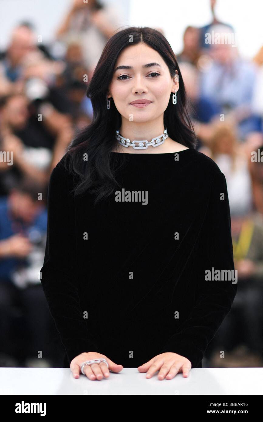 Cannes, France. 15th May, 2025. Camilla Aiko attending the A Pale View Of Hills Photocall in ...