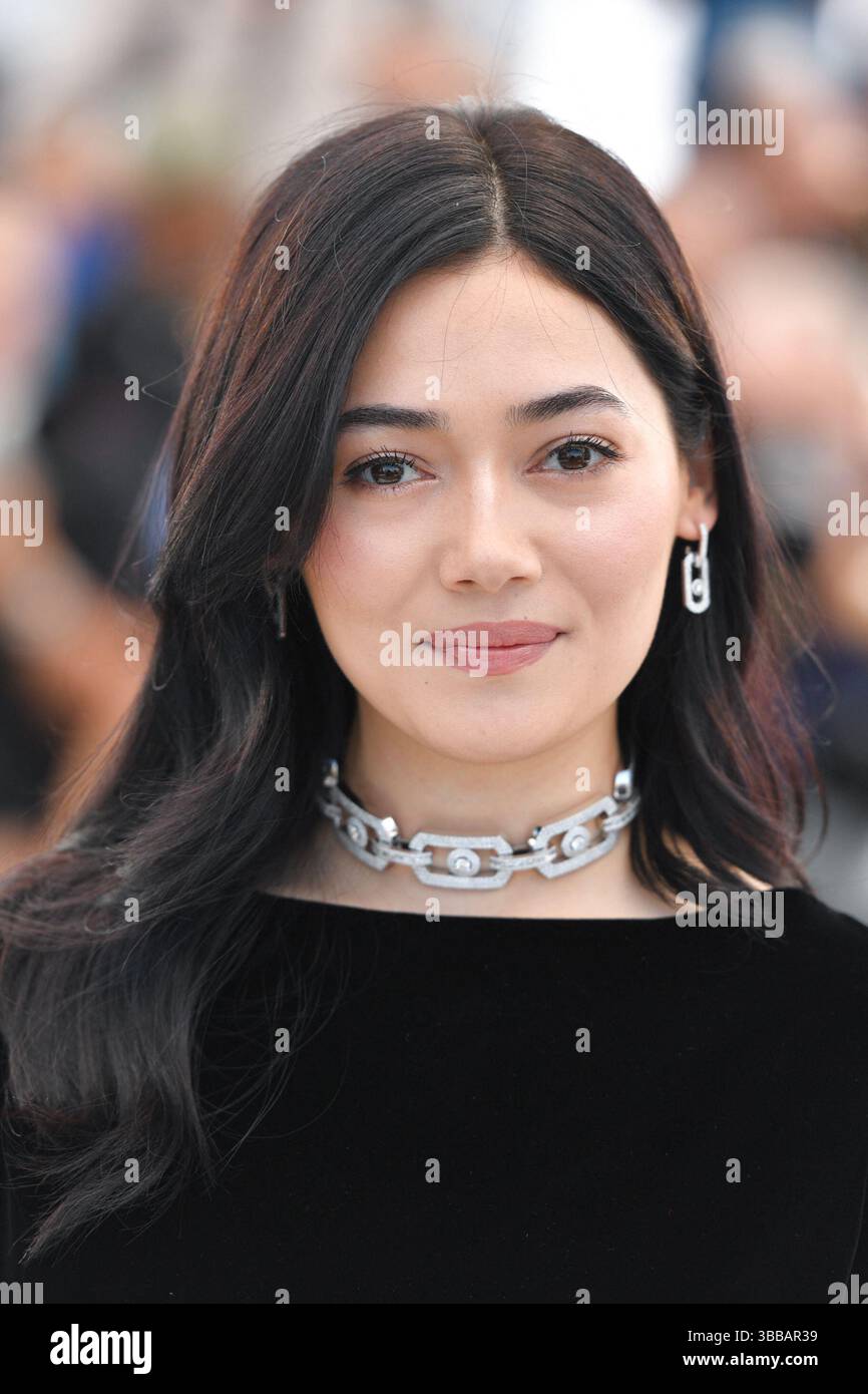 Cannes, France. 15th May, 2025. Camilla Aiko attending the A Pale View Of Hills Photocall in ...