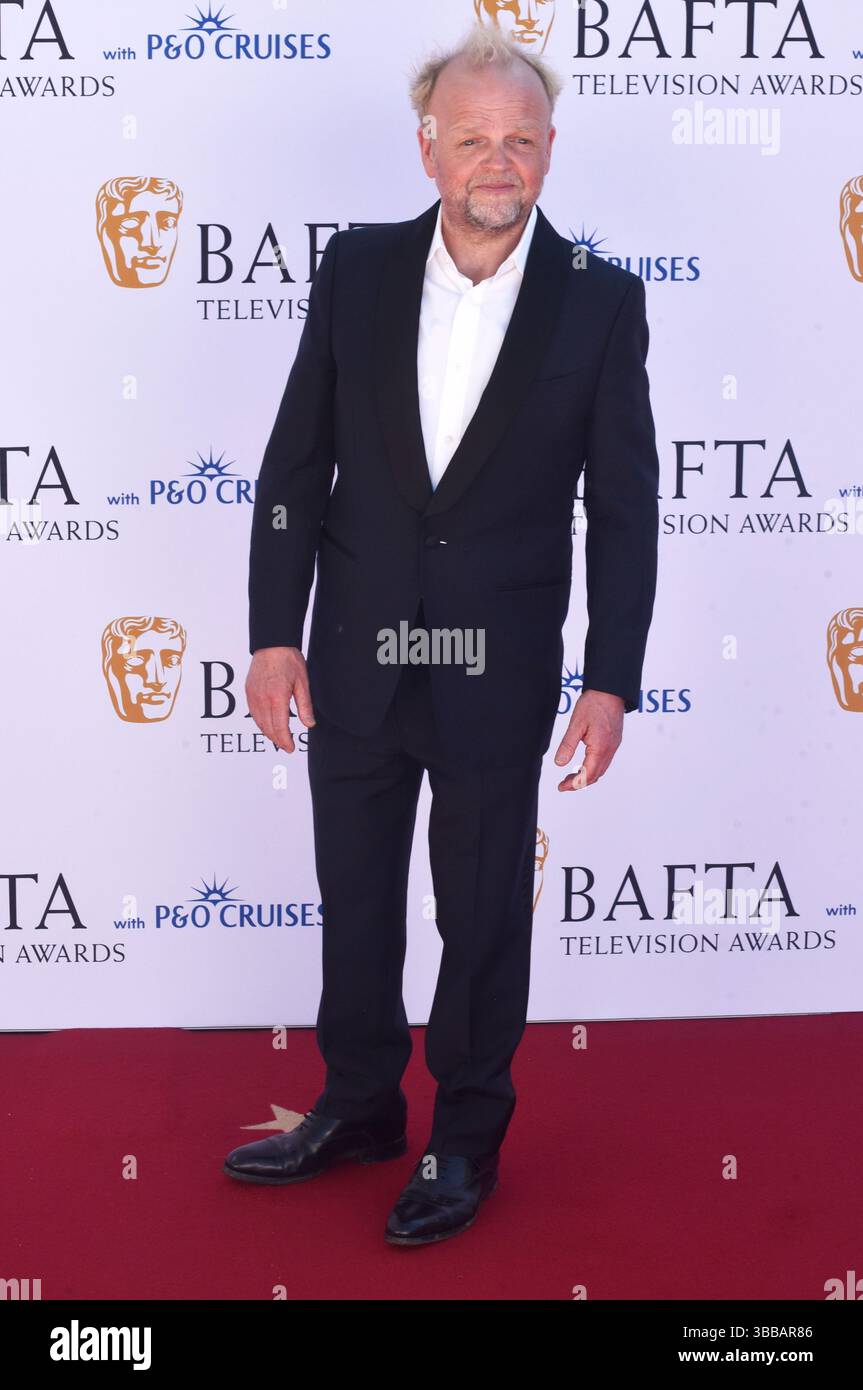 11 May 2025. London UK. Toby Jones at the 2025 BAFTA Television Awards ...