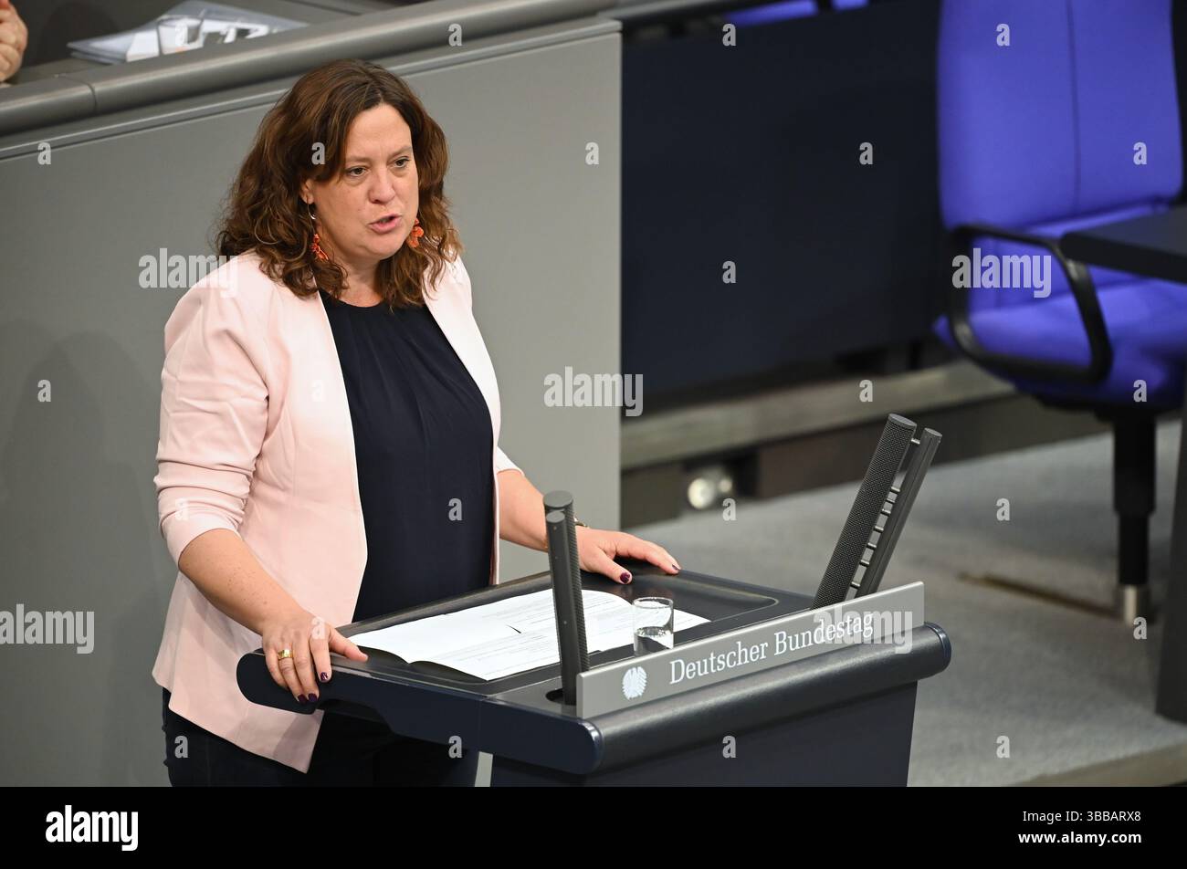 Berlin, Germany. 15th May, 2025. Julia-Christina Stange (Die Linke ...