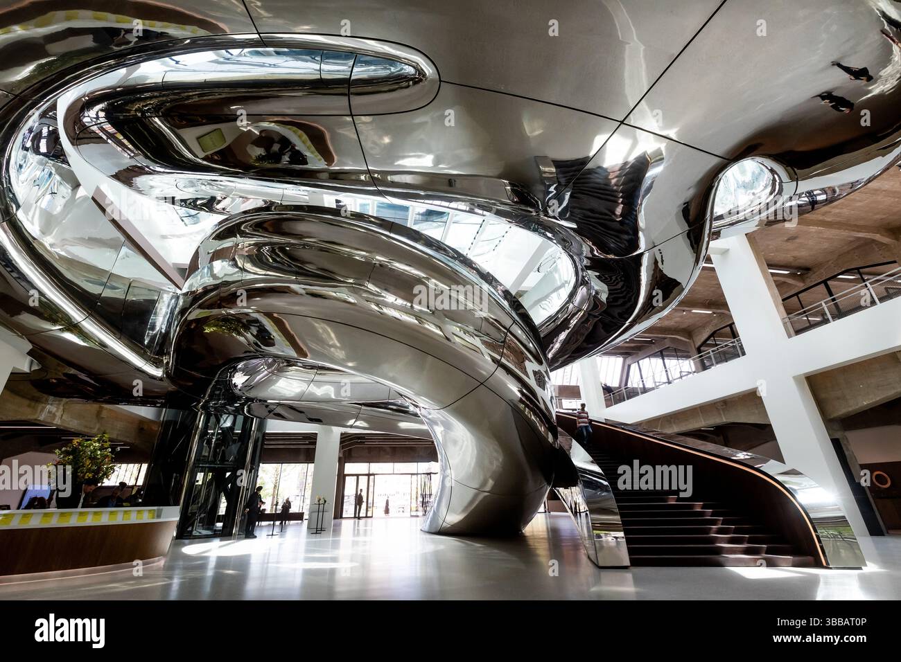 ROTTERDAM - The interior of the new Fenix museum in Rotterdam ...