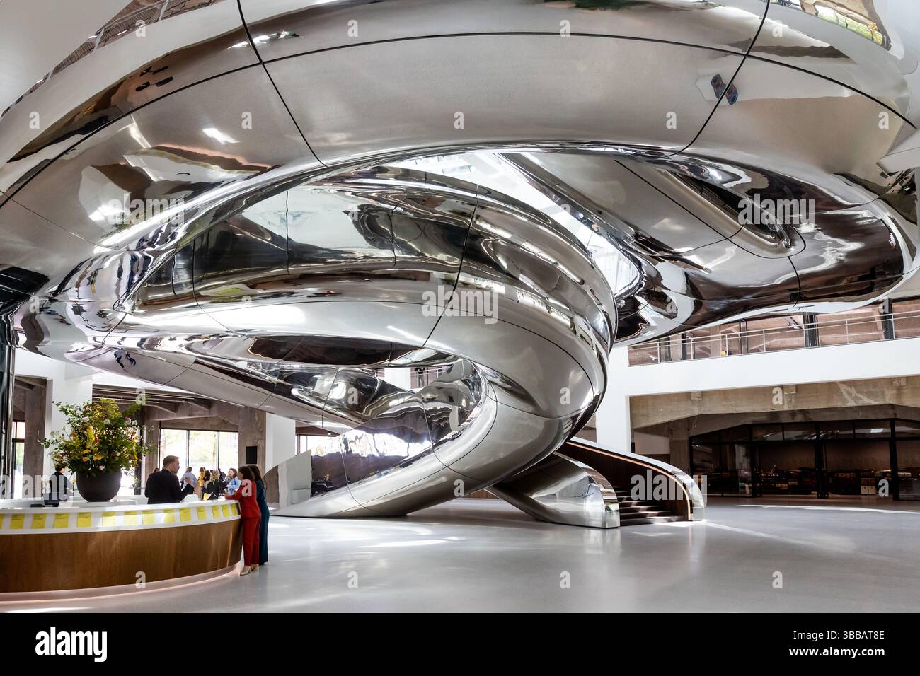 ROTTERDAM - The interior of the new Fenix museum in Rotterdam ...