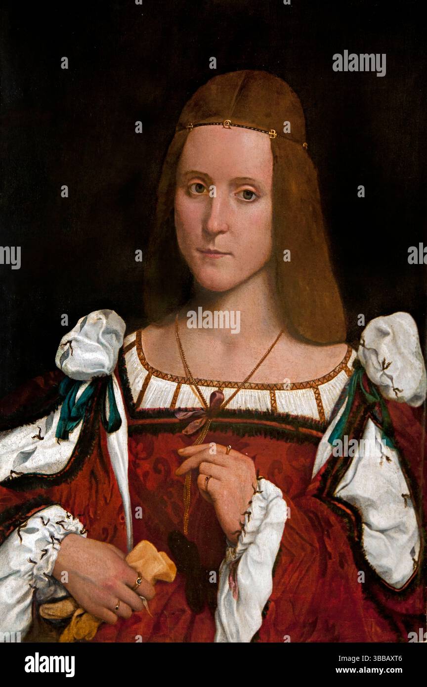 Portrait of a Woman - Portrait of Isabella d' Este by Giovan Francesco ...