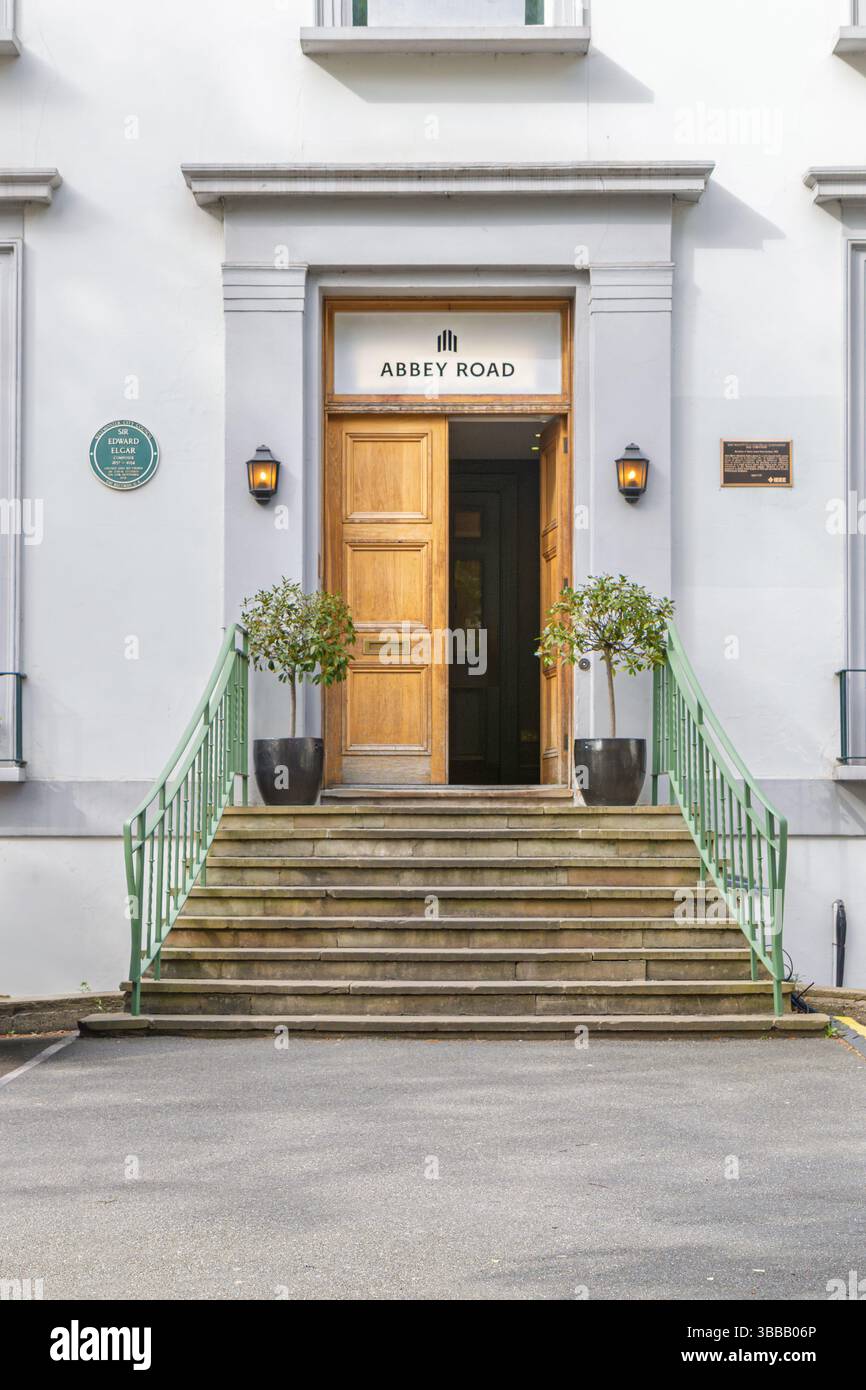 London, England-April 20, 2025: Abbey Road Studios (formerly EMI ...