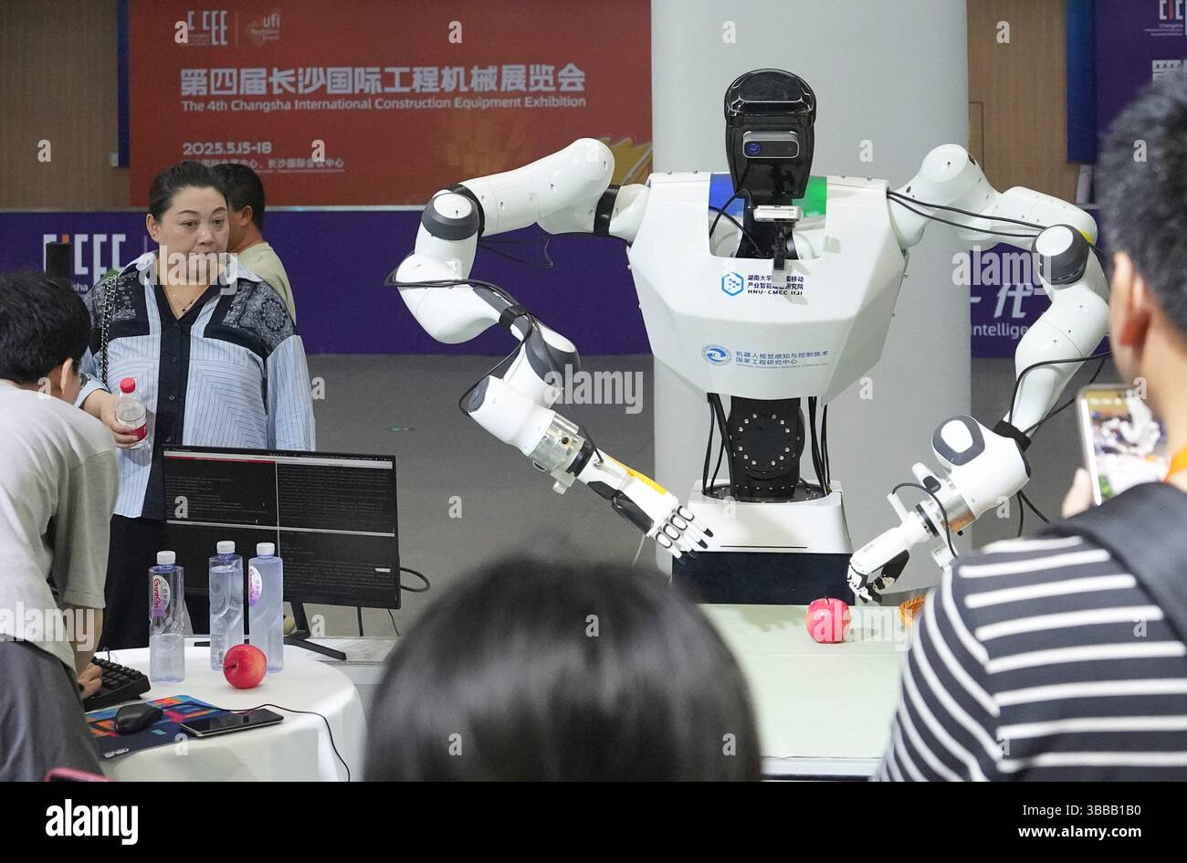 Demonstration new humanoid robot hi-res stock photography and images ...