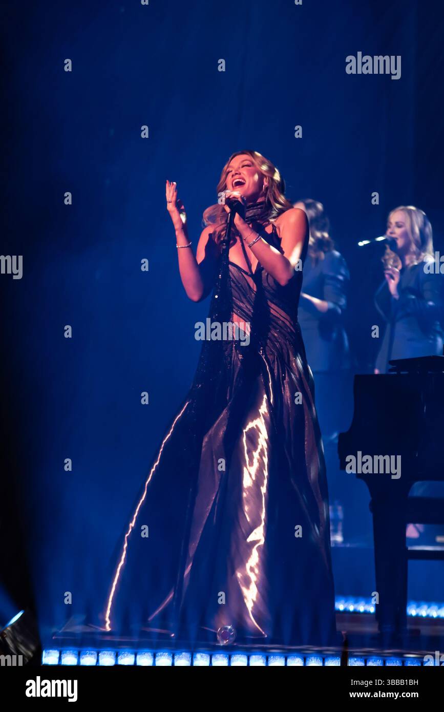 London, England. 14th May 2025. Delta Goodrem brings her Mistaken ...