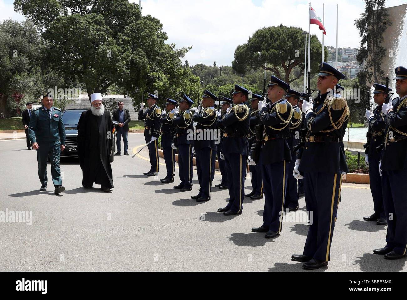 Lebanese President Joseph Aoun meets with the Sheikh of the Druze ...