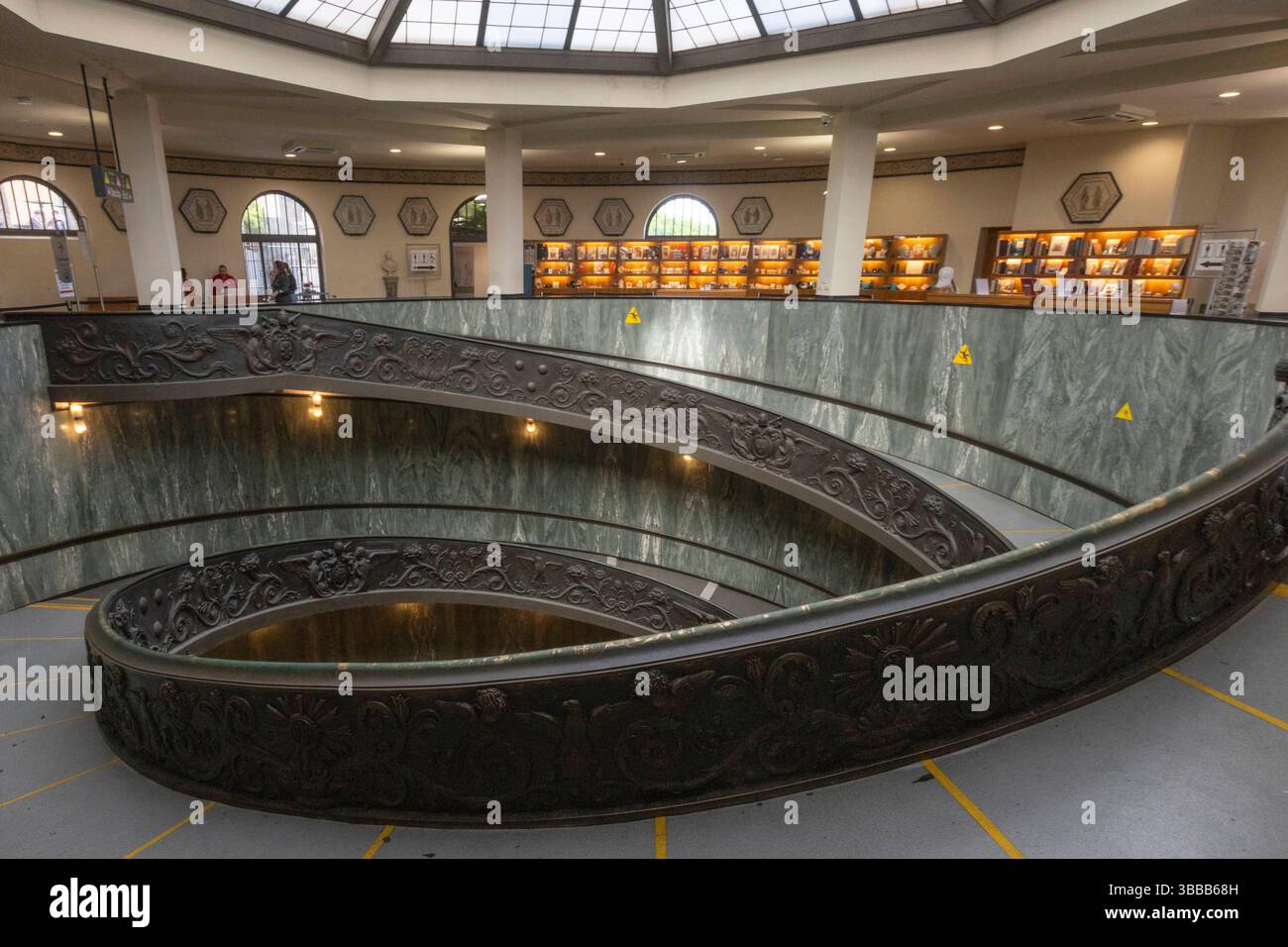 Vatican Museums collection of Minute Mosaics The Bramante spiral ...