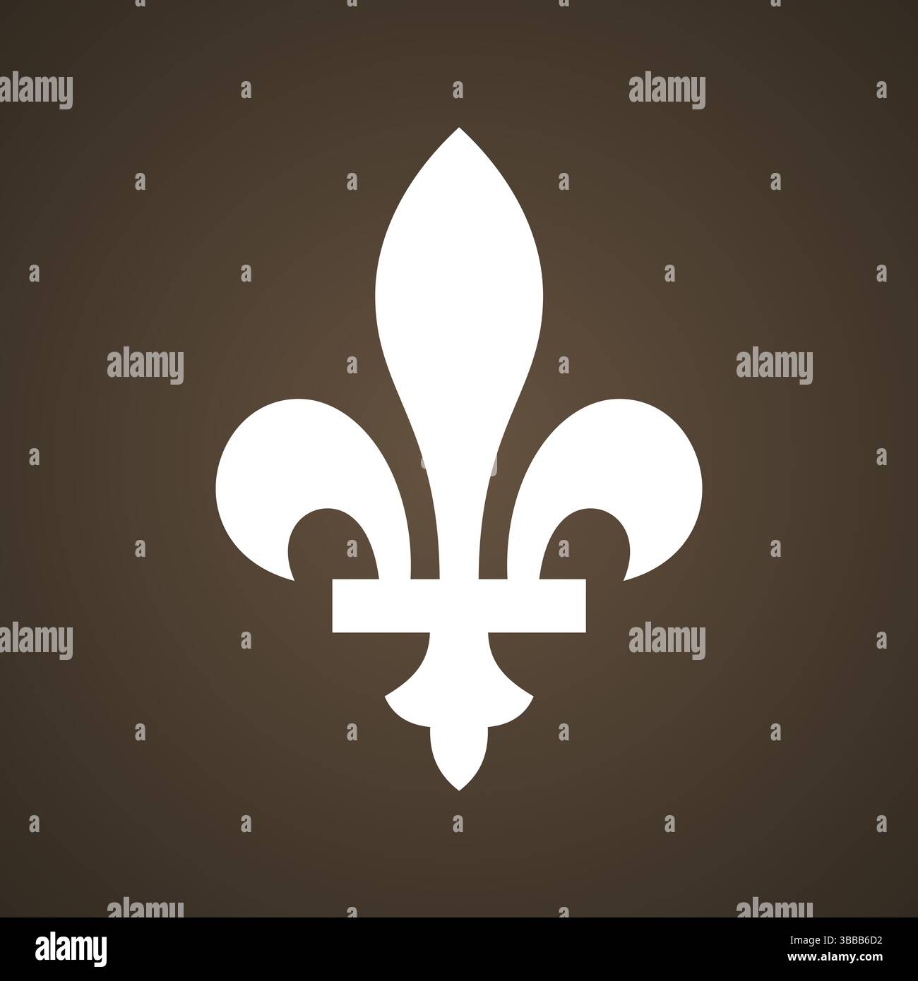 Fleur-de-lis - symbol from the flag of Quebec Stock Vector Image & Art ...