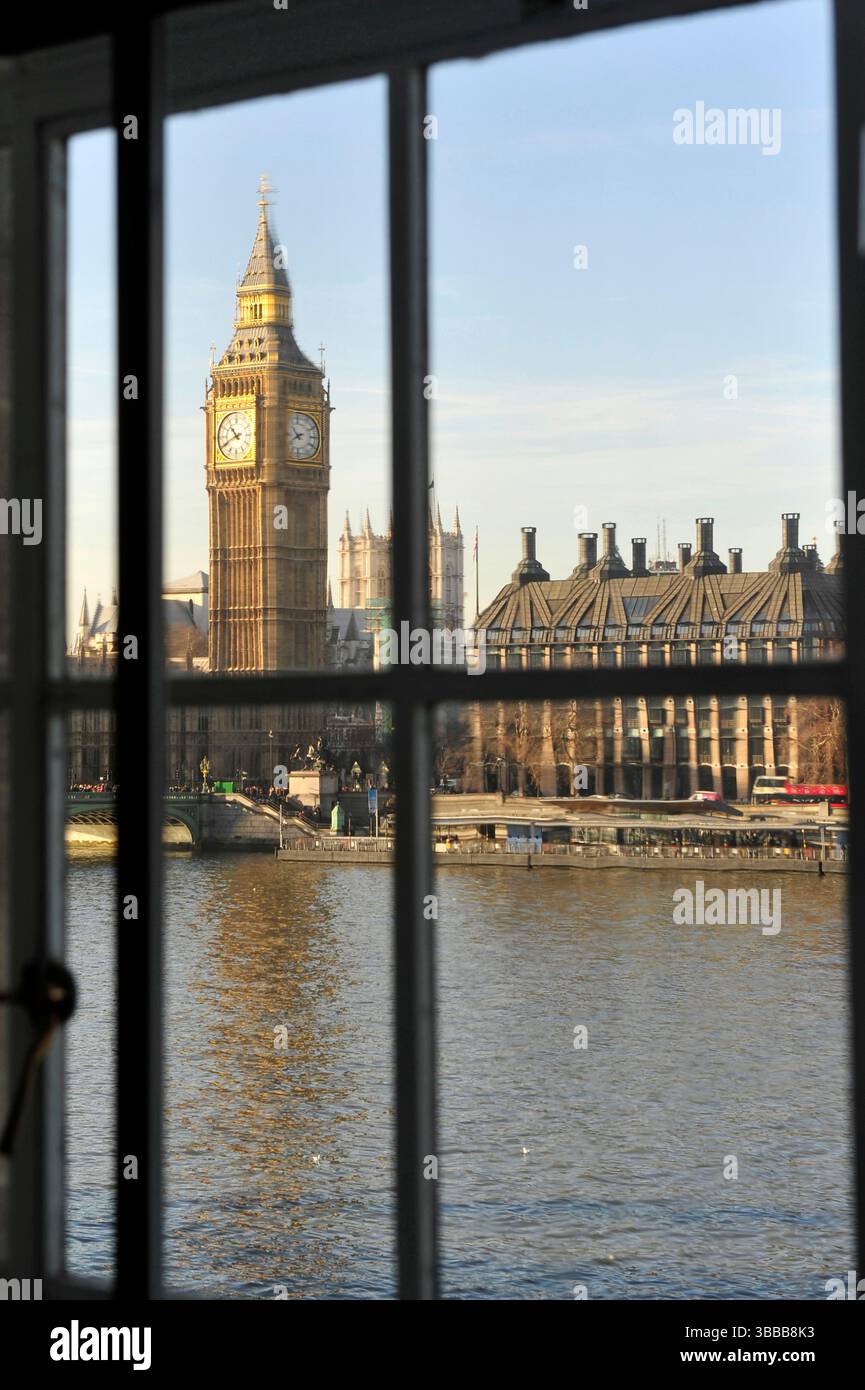 Big Ben from the Window of Marriott hotel in London,England,United ...