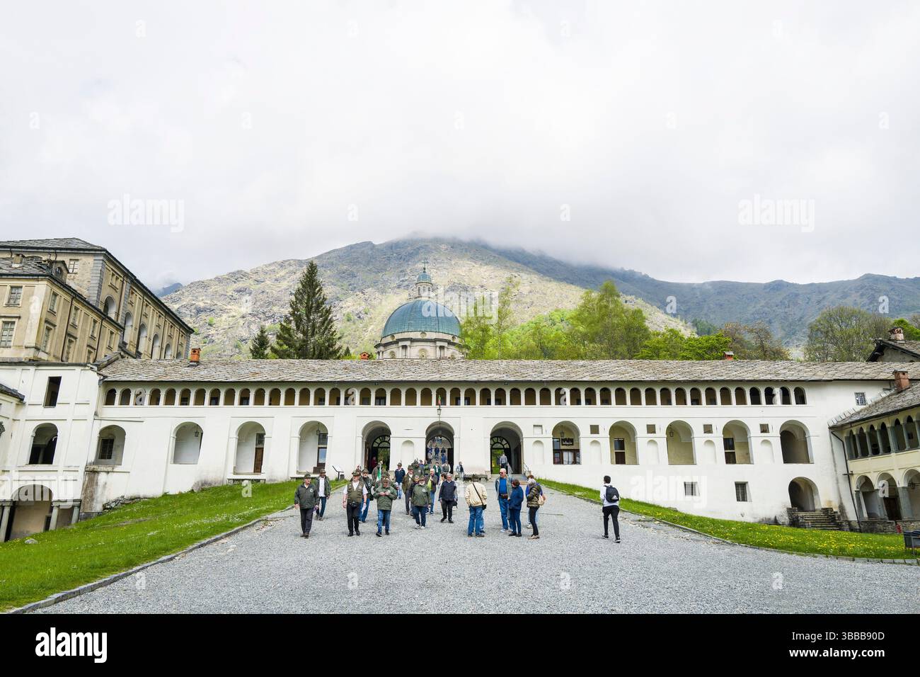 Italy, Piedmont, Oropa Sanctuary (Santuario di Oropa Stock Photo - Alamy