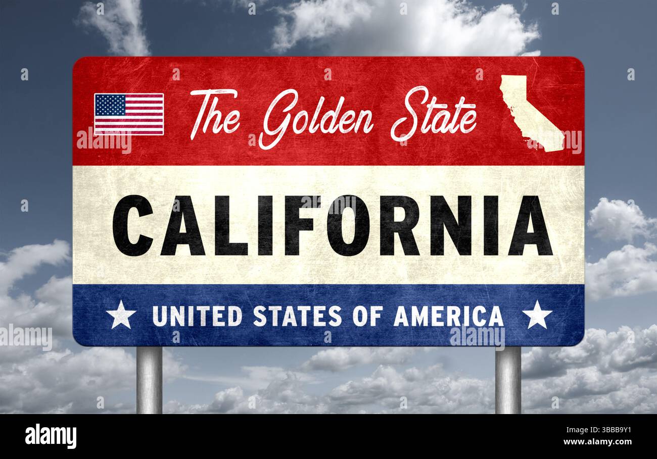 Hollywood california map hi-res stock photography and images - Alamy