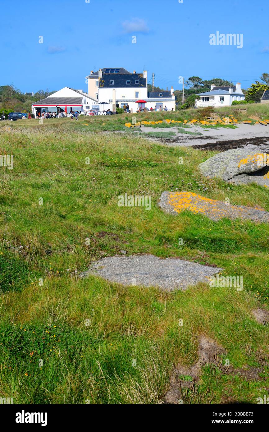 Le Chenal restaurant in Porspoder, Brittany, Finistére department ...