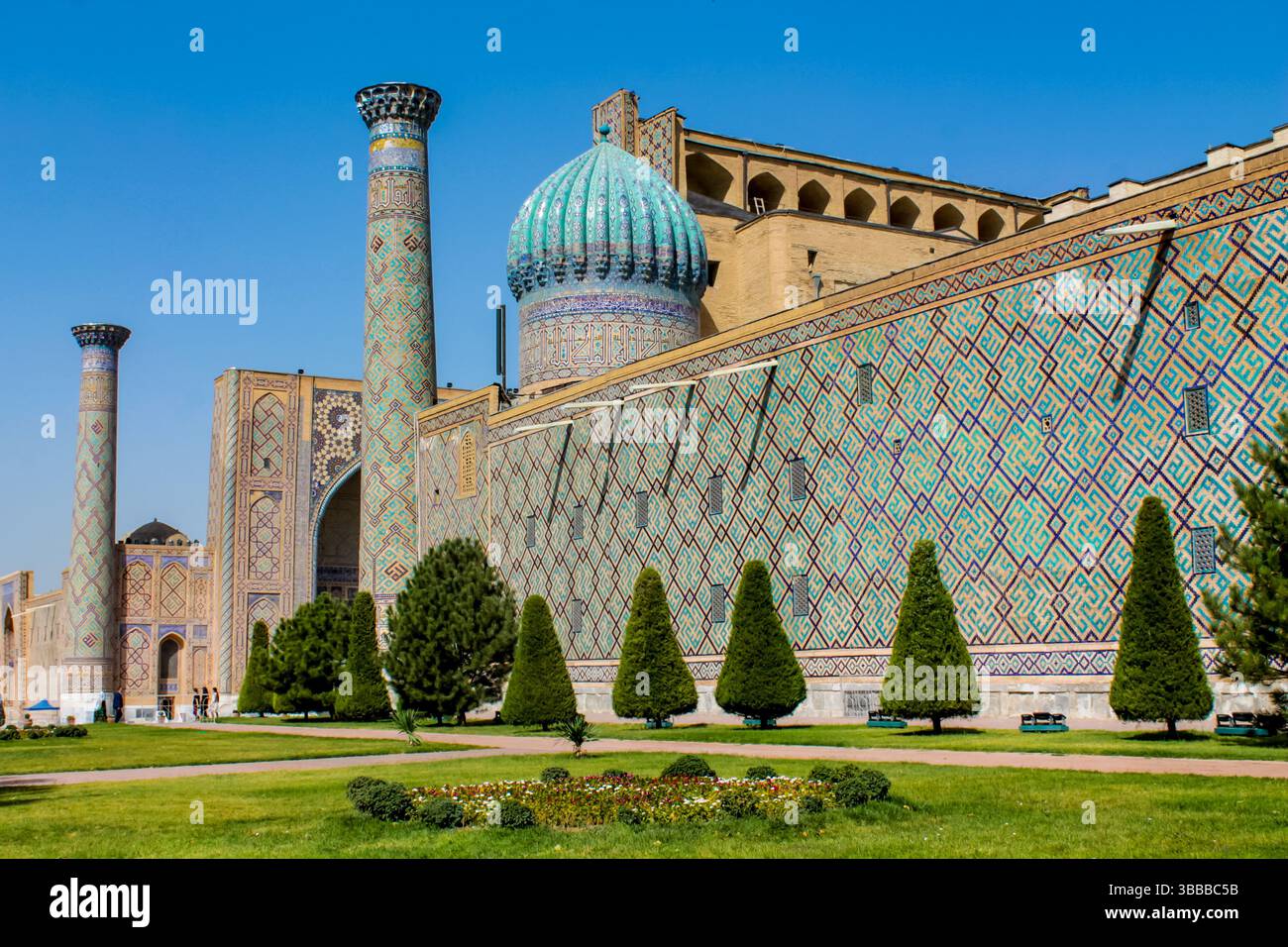 Uzbekistan classic architecture of historical buildings in the city of ...