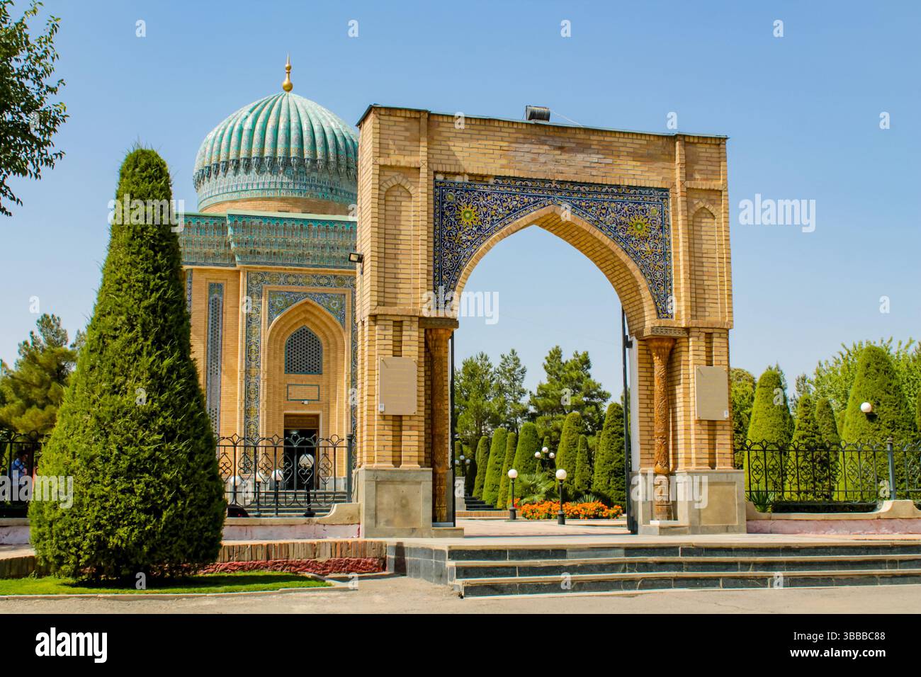 Uzbekistan classic architecture of historical buildings in the city of ...