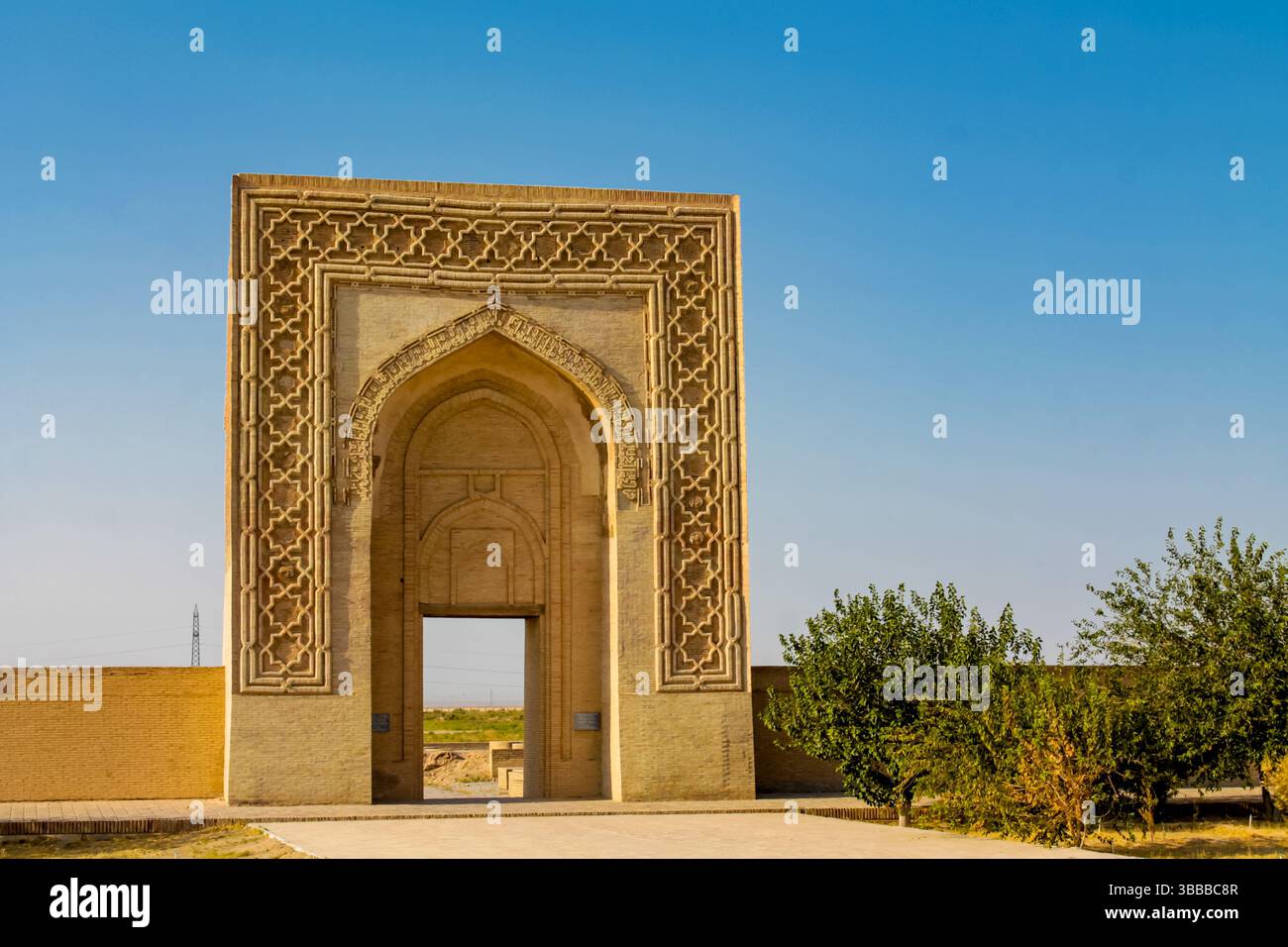 Uzbekistan classic architecture of historical buildings in the city of ...