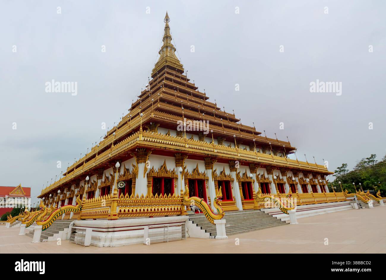 Thailand architecture of beautiful colorful buddhist temples. Religious ...