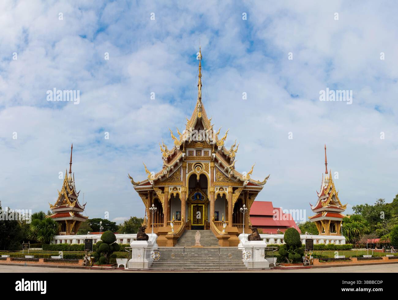 Thailand architecture of beautiful colorful buddhist temples. Religious ...