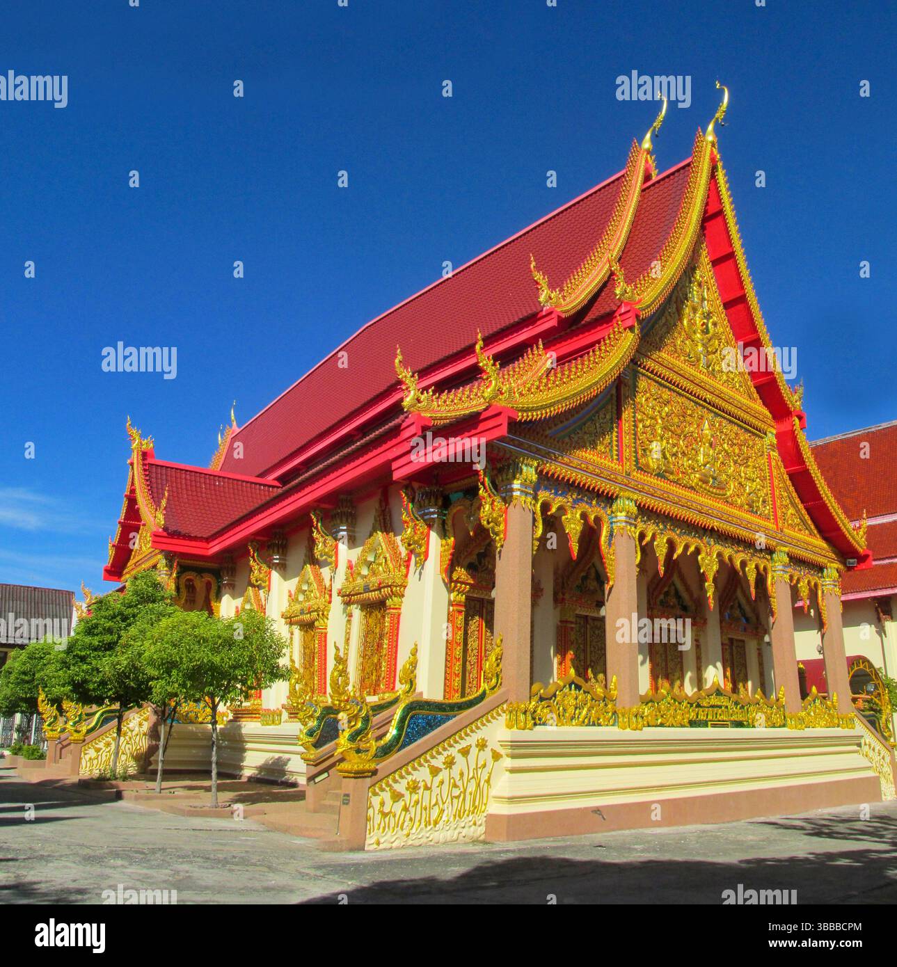 Thailand architecture of beautiful colorful buddhist temples. Religious ...