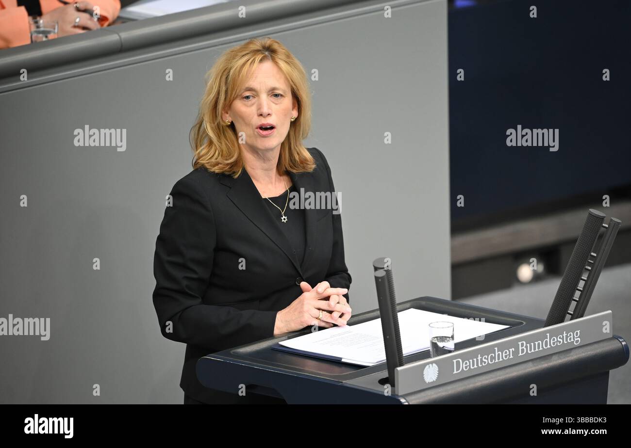 Berlin, Germany. 15th May, 2025. Karin Prien (CDU), Federal Minister of ...