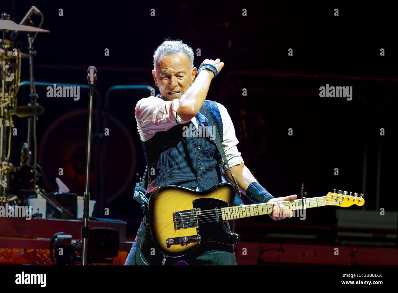 May 14, 2025, Manchester, United Kingdom: BRUCE SPRINGSTEEN and the E ...