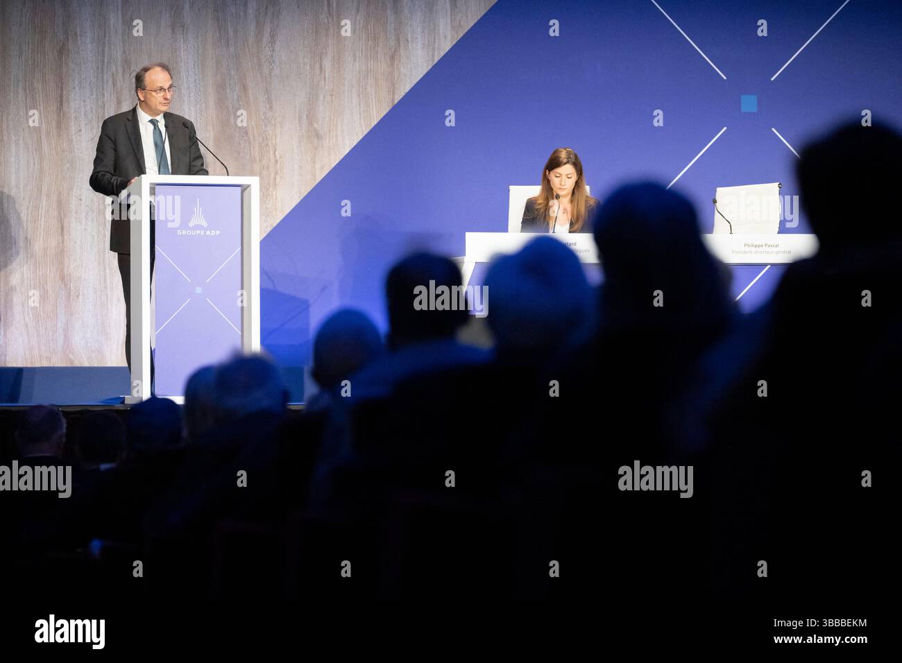 Paris, France. 15th May, 2025. ADP (Aeroport De Paris) Group CEO ...