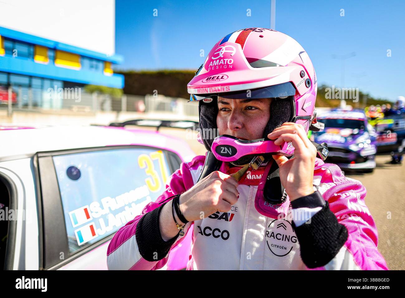 Sarah RUMEAU, Citroen C3 Rally2, portrait during the 2025 Rally de ...