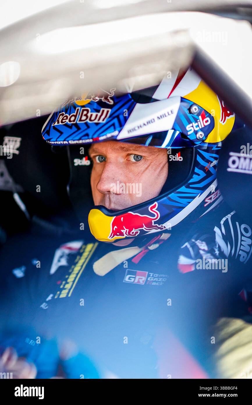 OGIER Sebastien, Toyota GR Yaris Rally1, portrait during the 2025 Rally ...