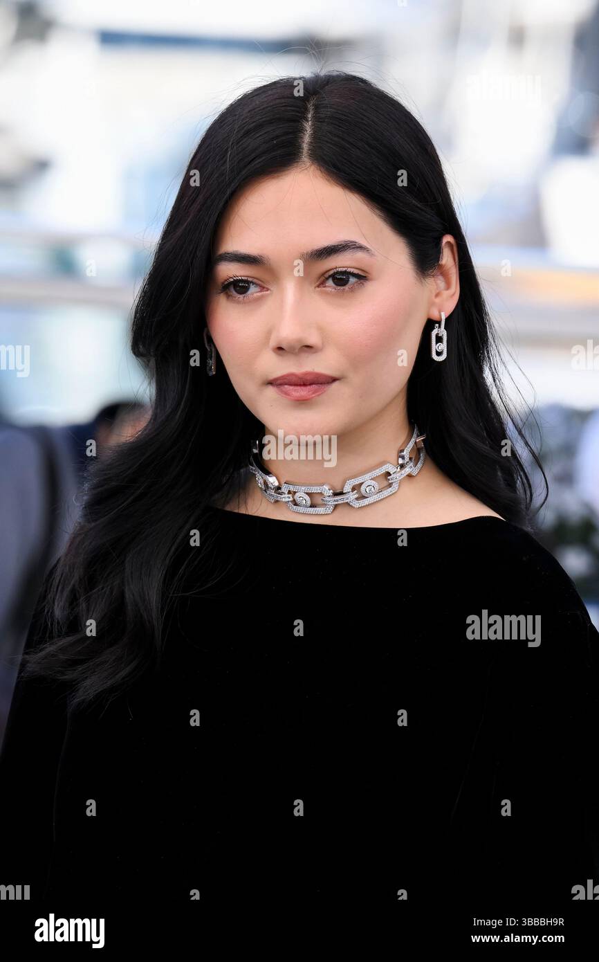 Camilla Aiko 78th Cannes Film Festival Photocall of the film -A pale view of hills- Palais des ...