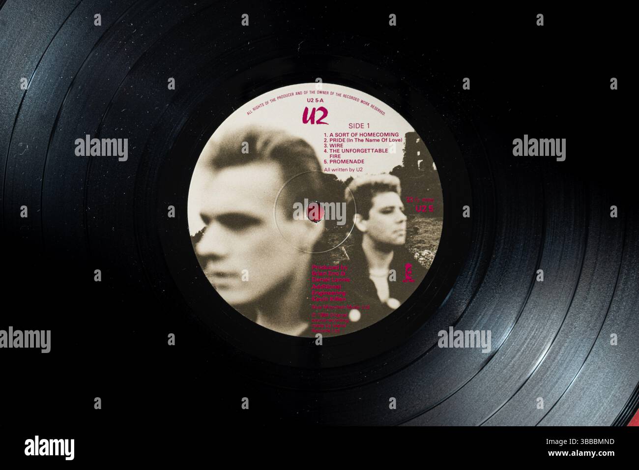 U2 lp hi-res stock photography and images - Alamy