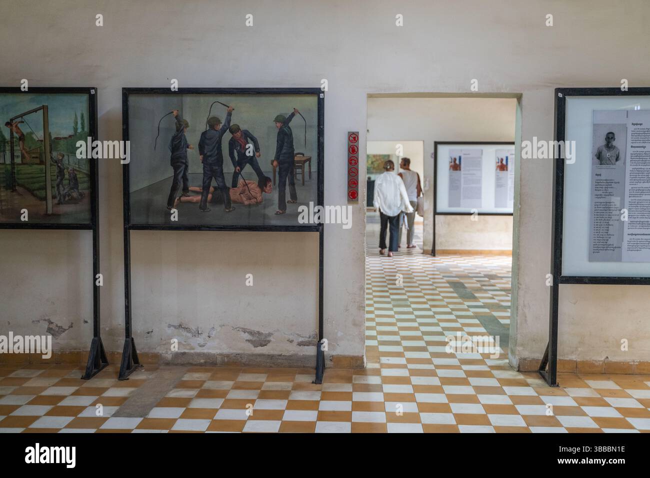 Phnom Penh, Cambodia – 16 April, 2025: A view of the Tuol Sleng ...