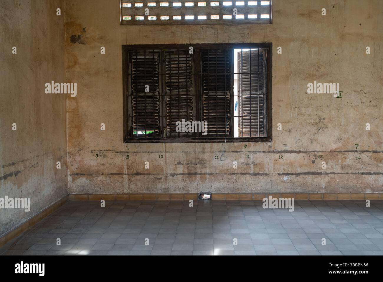 Phnom Penh, Cambodia – 16 April, 2025: A view of the Tuol Sleng ...