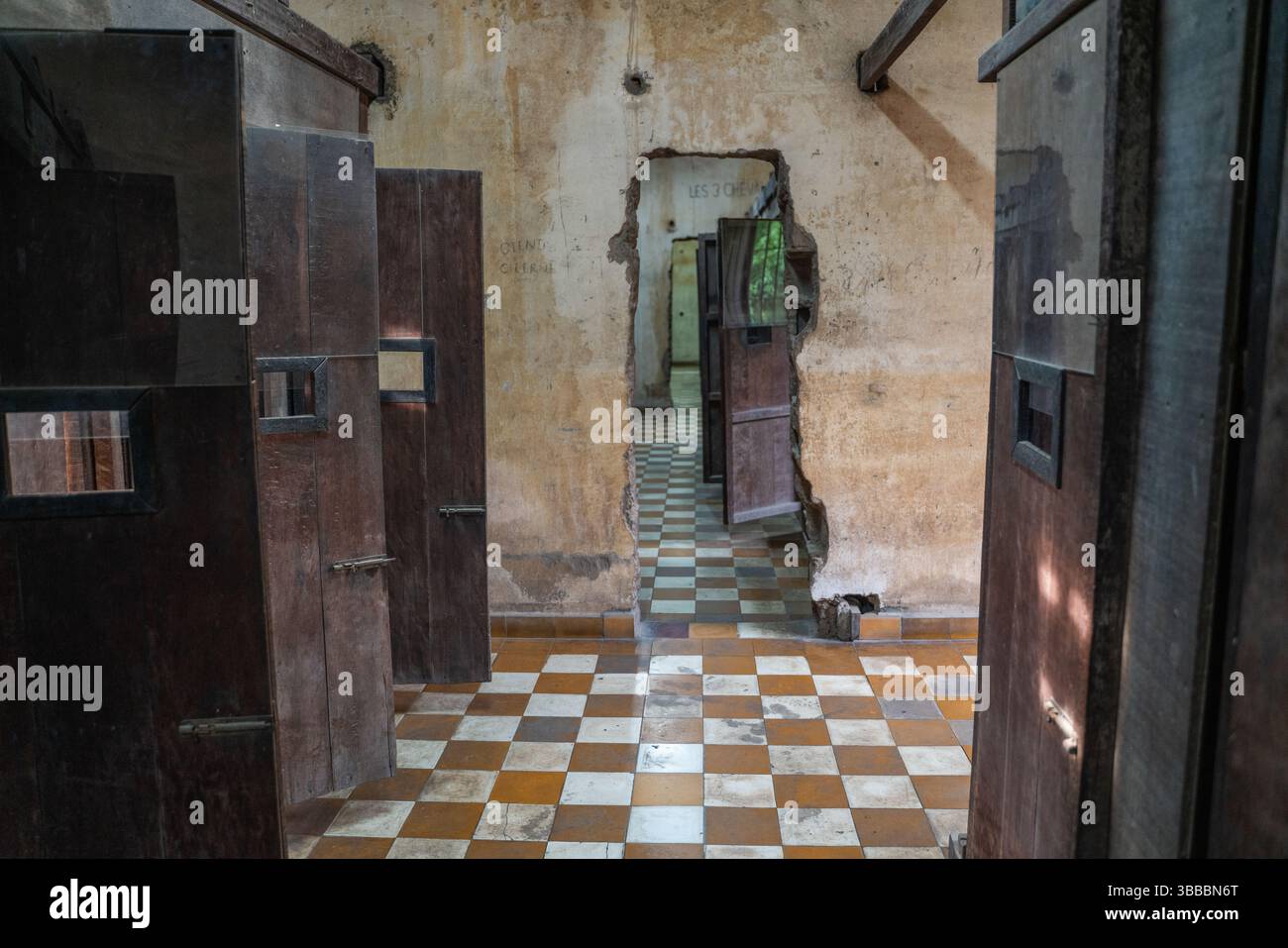 Phnom Penh, Cambodia – 16 April, 2025: A view of the Tuol Sleng ...