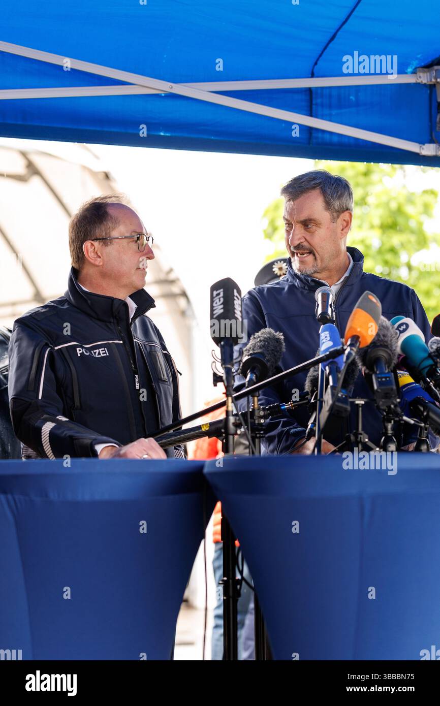 15 May 2025, Bavaria, Kiefersfelden: Alexander Dobrindt, Federal ...