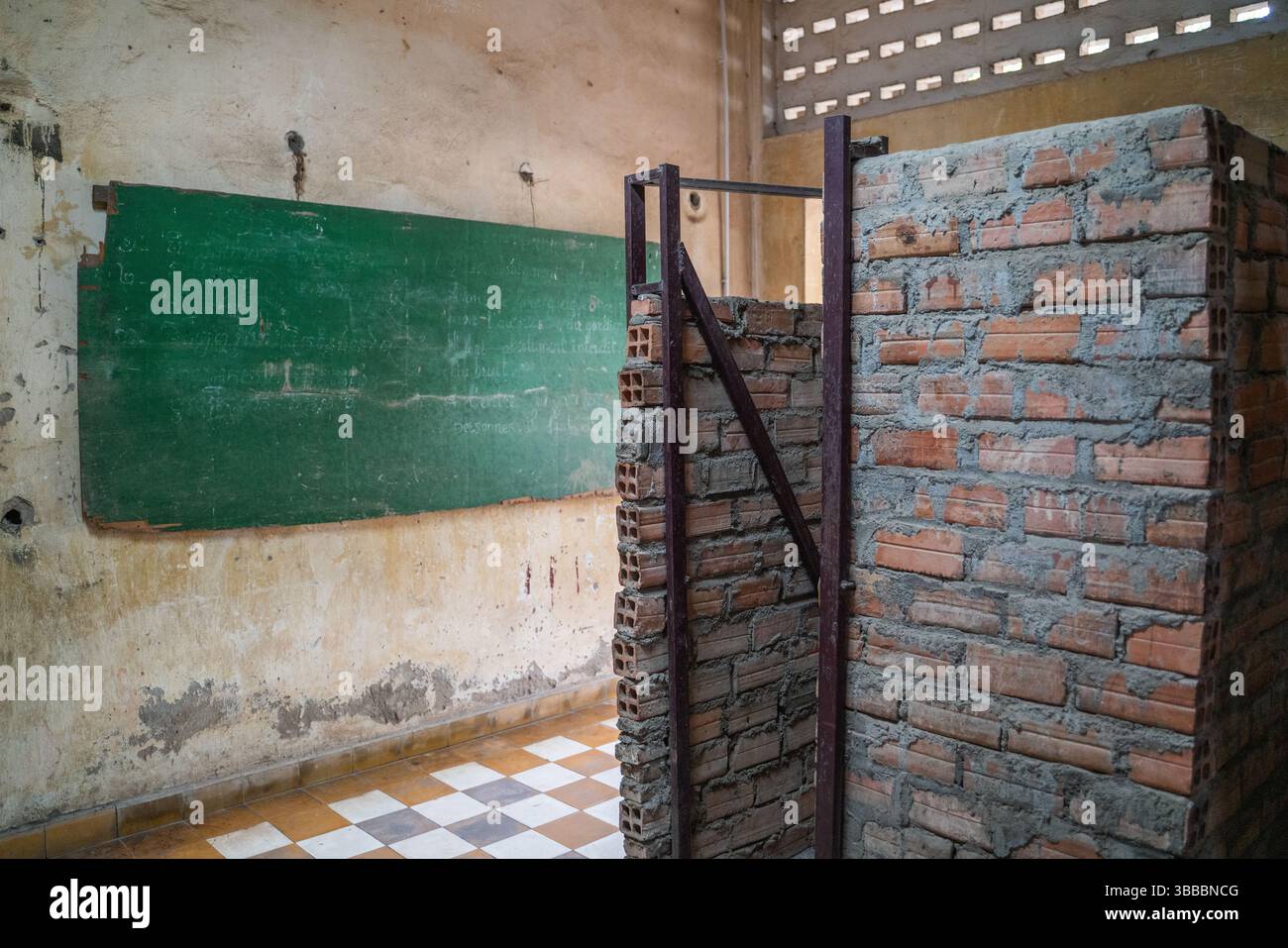 Phnom Penh, Cambodia – 16 April, 2025: A view of the Tuol Sleng ...