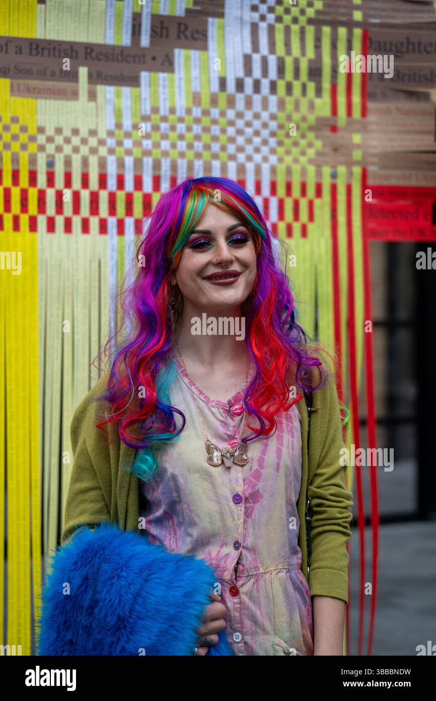 London, UK, 15th May 2025, The monthly colour walk took place at ...