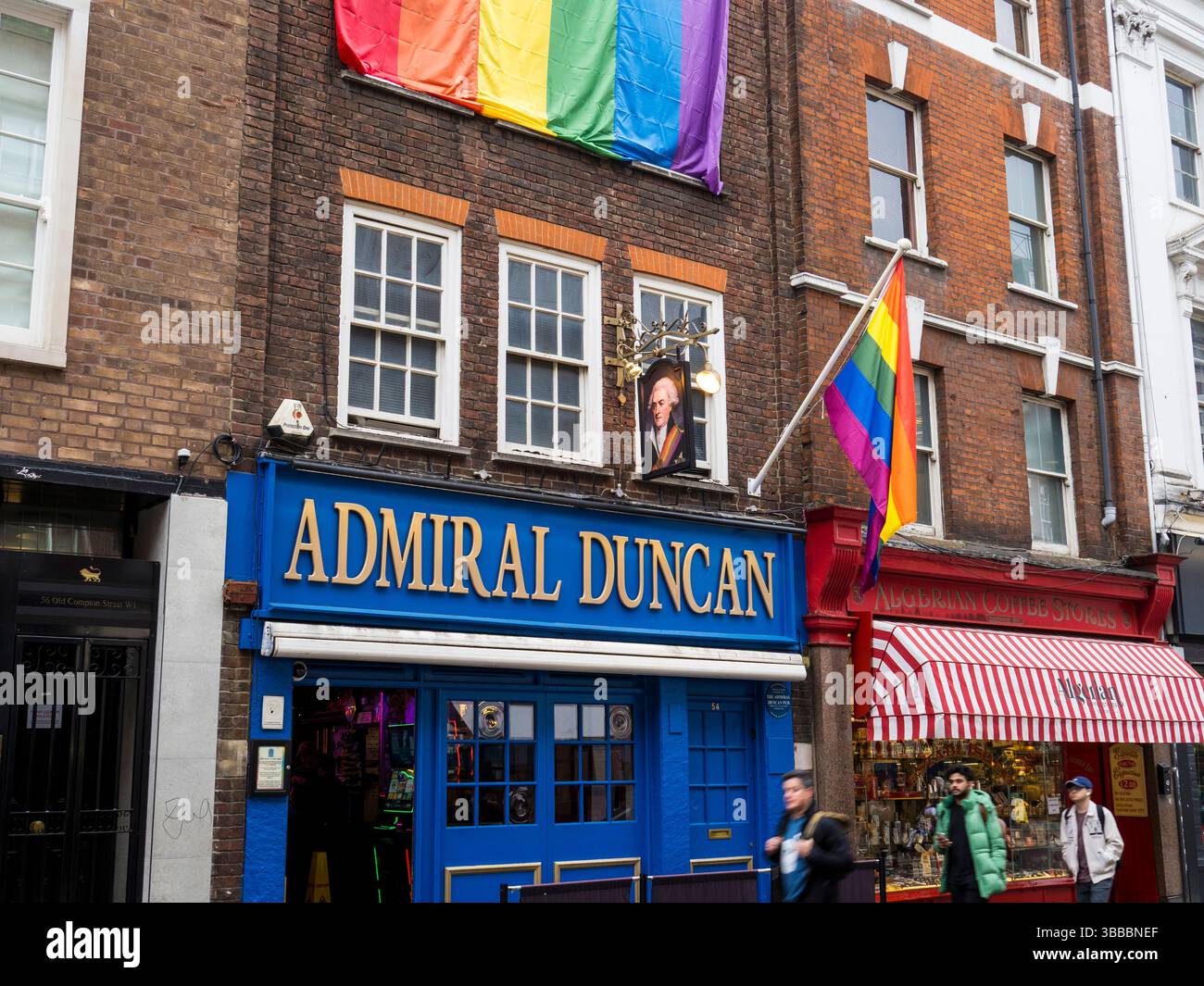 The Admiral Duncan, Bar, Soho, London, England, UK, GB Stock Photo - Alamy