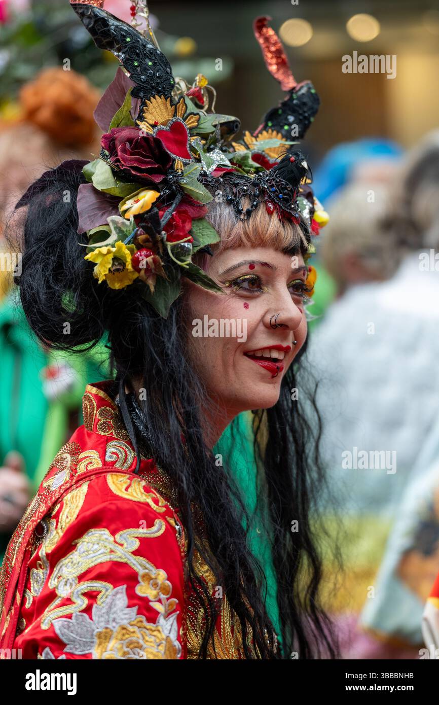 London, UK, 15th May 2025, The monthly colour walk took place at ...