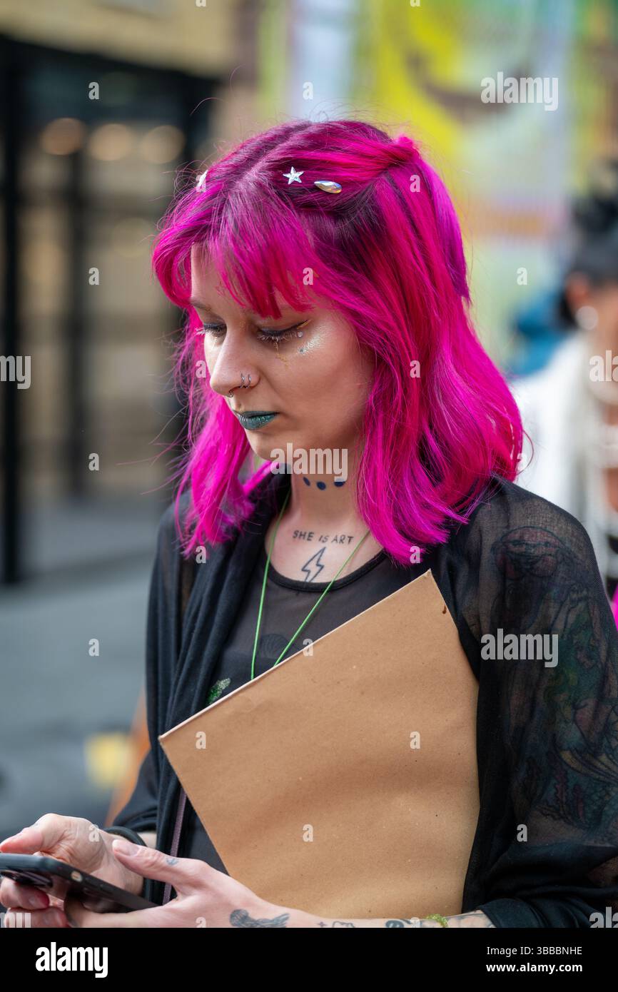 London, UK, 15th May 2025, The monthly colour walk took place at ...
