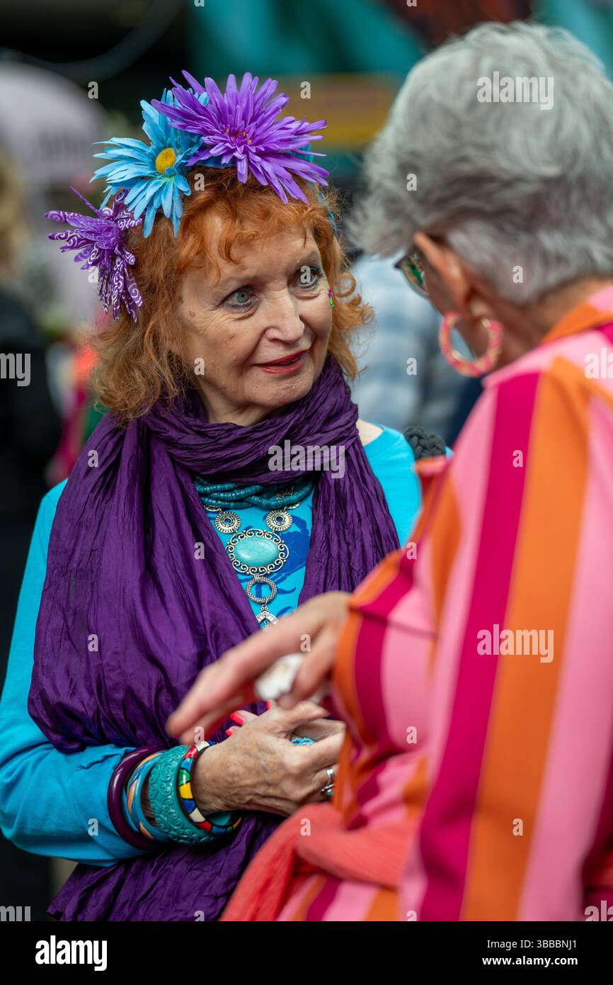 London, UK, 15th May 2025, The monthly colour walk took place at ...