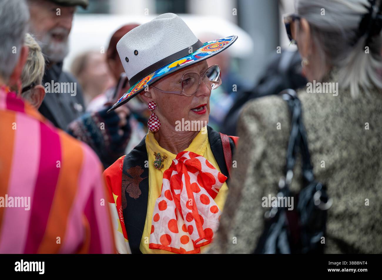 London, UK, 15th May 2025, The monthly colour walk took place at ...